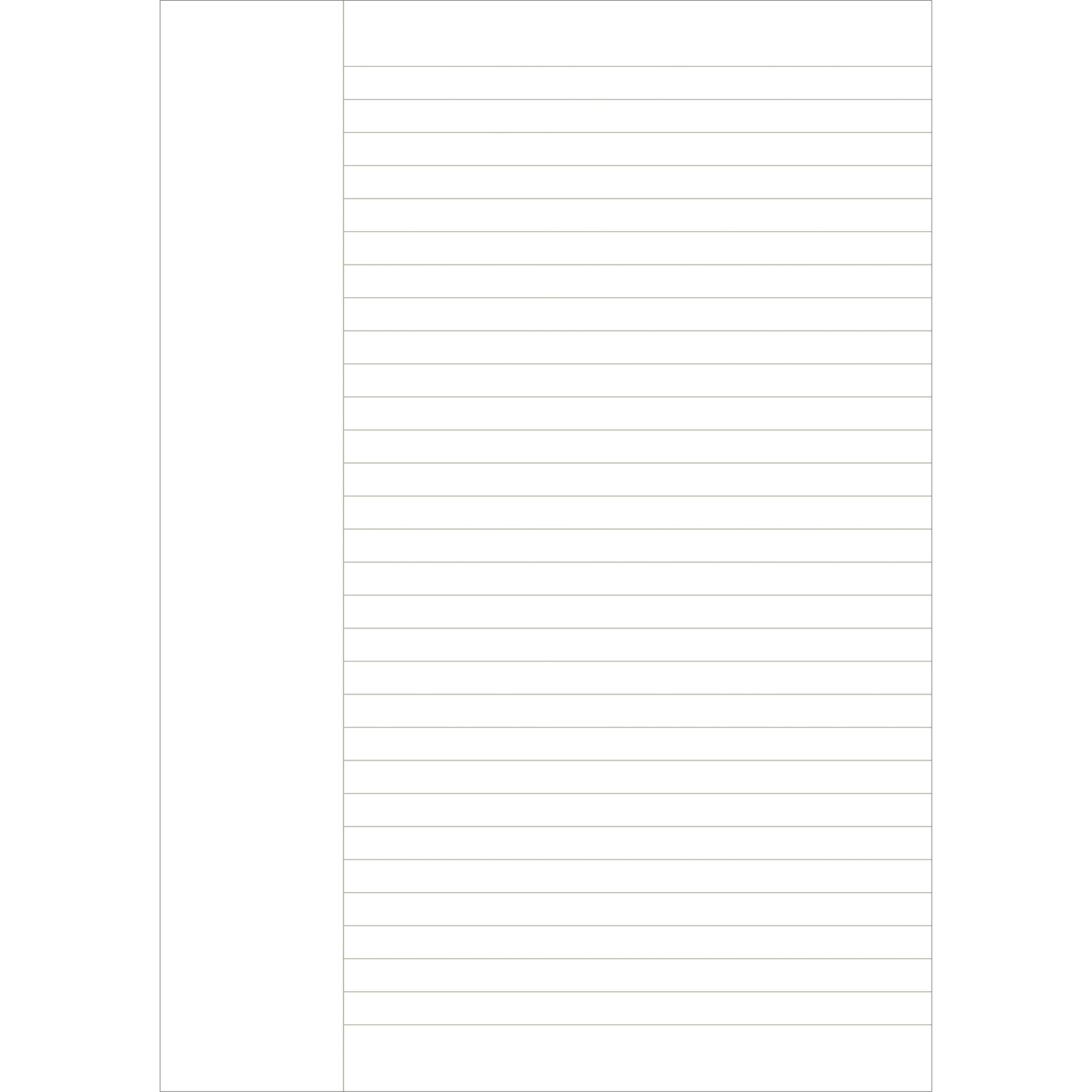 Umwelt Schreibheft 9 mm mit Rand, SHUMR9 | Sedulus